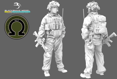 Ukrainian Omega Special Forces Medic | Blacksnakemodel