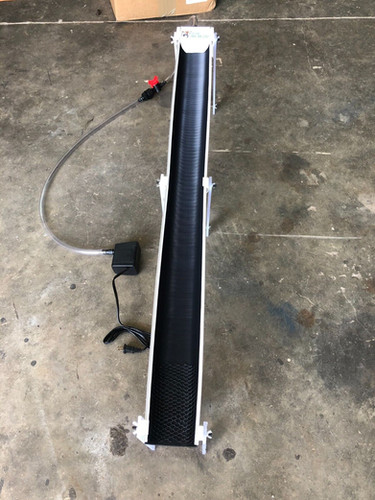 Martin 48" Fine Gold Mini Sluice Box With Gold Stop Mat,Leg Kit & 110V ...