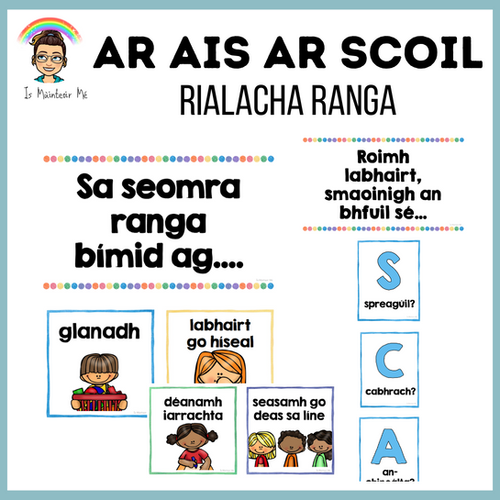 Rialacha Ranga | Is Múinteoir Mé