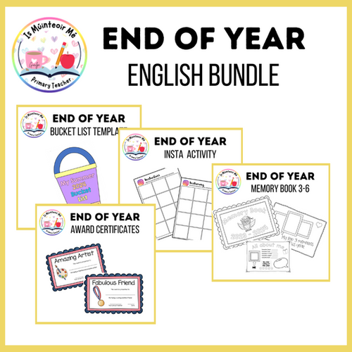 End of Year 2026 BUNDLE English | Is Múinteoir Mé