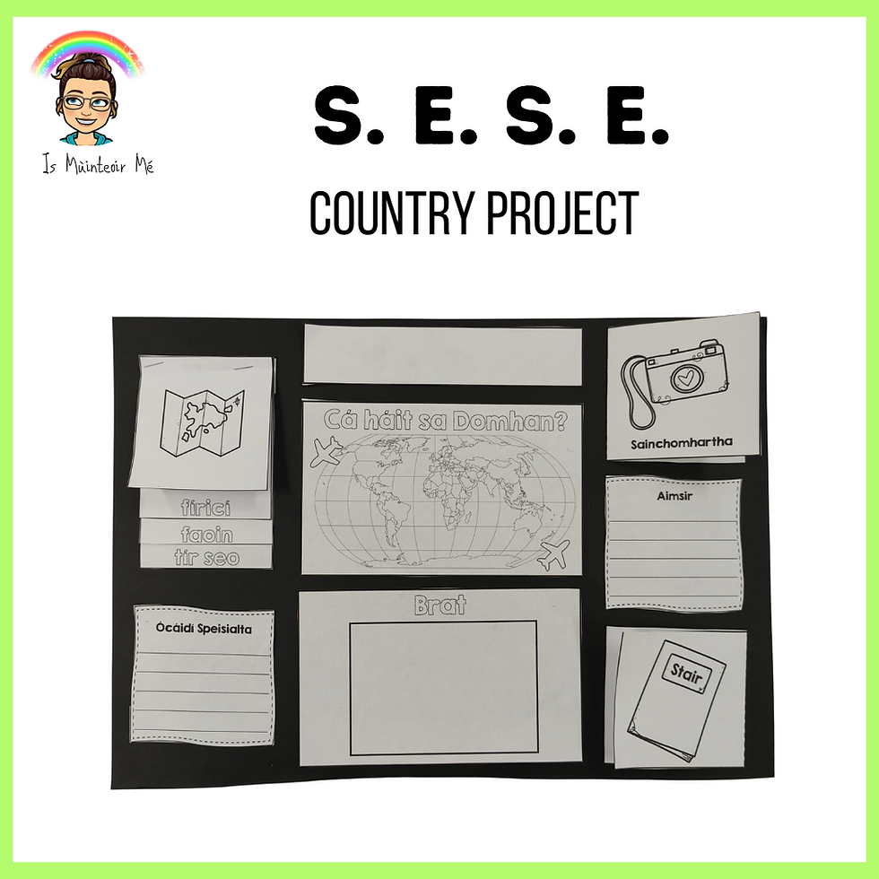 Country Project Template | Is Múinteoir Mé