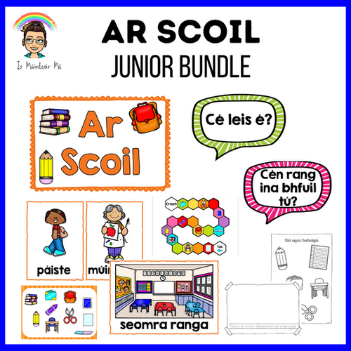 Ar Scoil JUNIOR Bundle | Is Múinteoir Mé