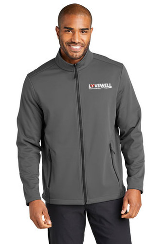 Soft Shell Jacket - Graphite | lovewellfence