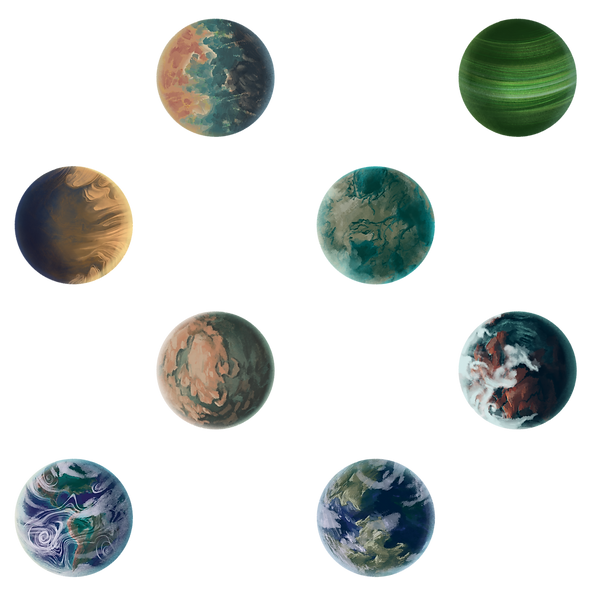 Exoplanet Trading Cards | My Site