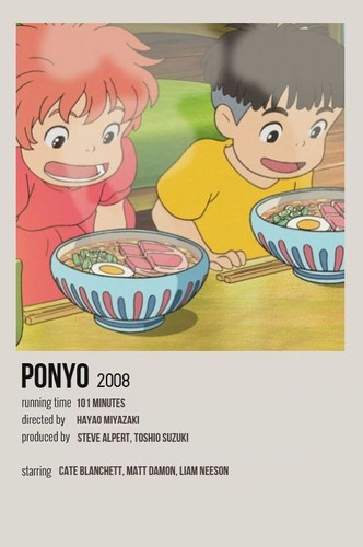 mini poster ponyo | My Site