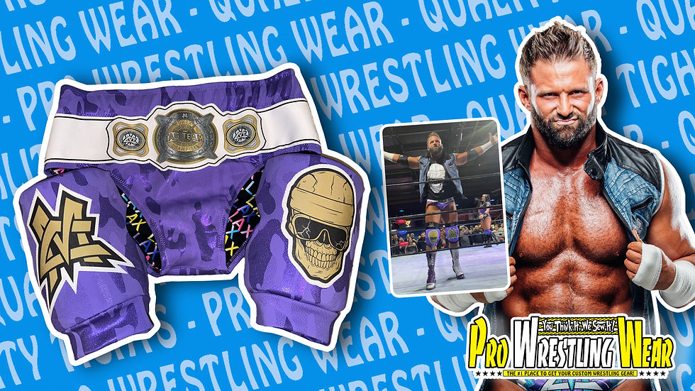 Custom Wrestling Gear - AS SEEN ON WWE-