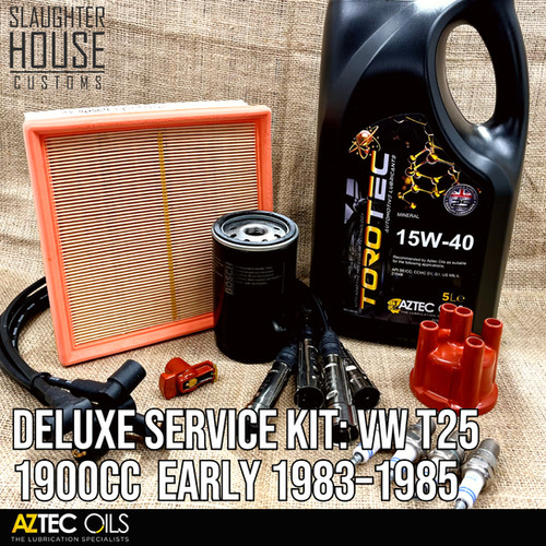 Deluxe Service Kit VW T25 1900cc EARLY 1983–1985 | SHC CURRENT