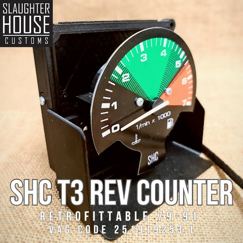 SHC T25 T3 Vanagon Rev Counter - RETOFITABLE | SHC CURRENT