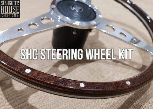 VW T25 T3 Vanagon SHC Mahogany 16" Steering Wheel Kit | SHC CURRENT