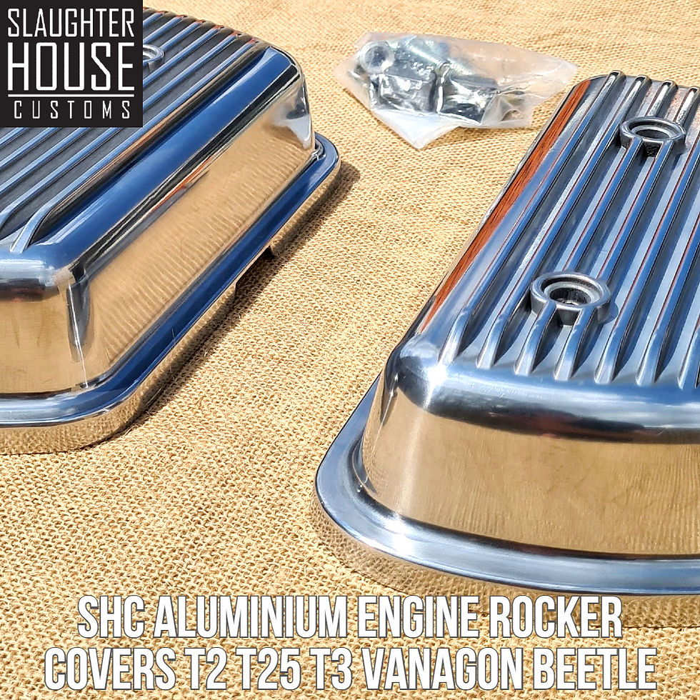 SHC Aluminium Engine Rocker Covers T2 T25 T3 Vanagon SHC CURRENT