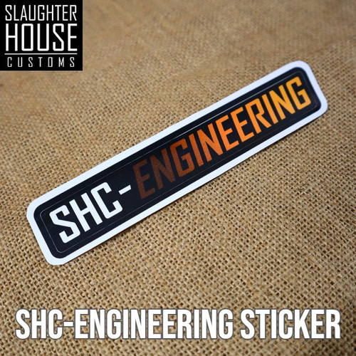 SHC - ENGINEERING Sticker | SHC CURRENT
