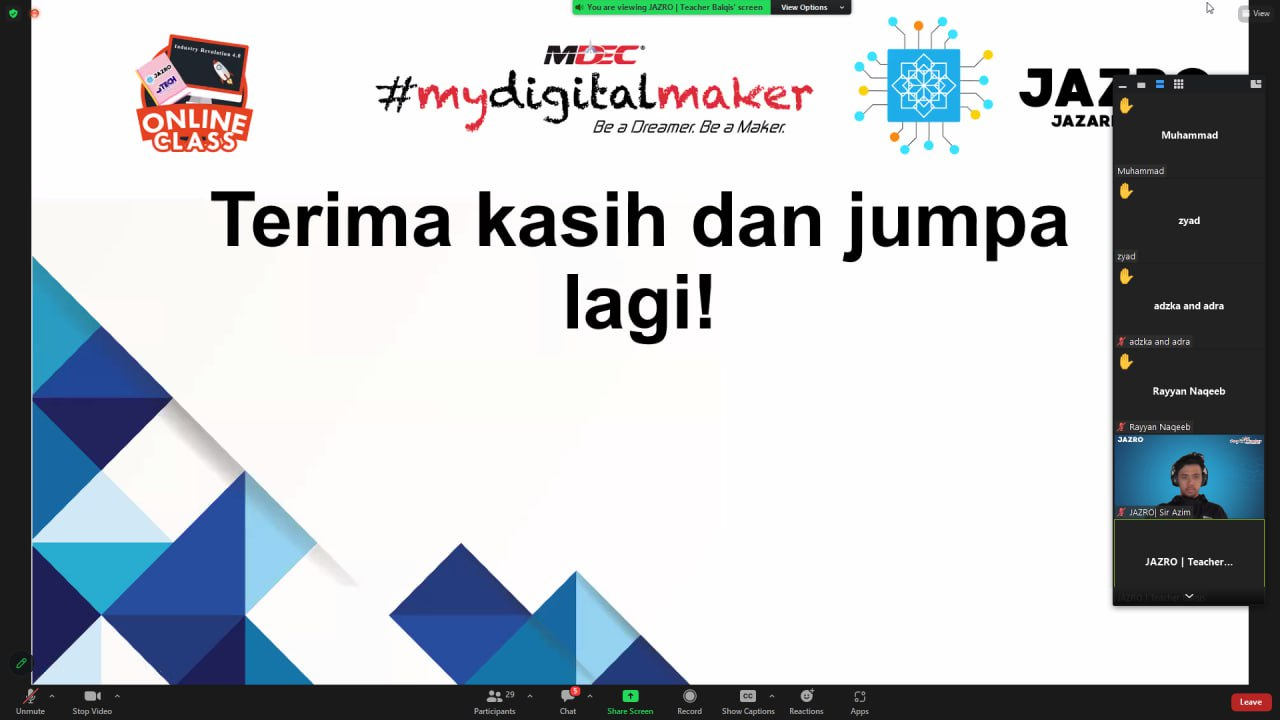 Kelas 'Code Junior With Roblox'