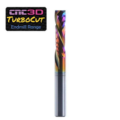 TurboCut PRO 2 Flute Compression | CNC3D | Gold Coast | QLD | Australia