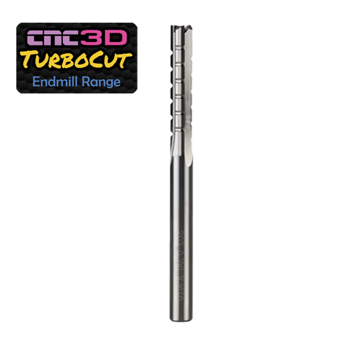 TurboCut 3 Flute Straight Chip Breaker | CNC3D | Gold Coast | QLD ...