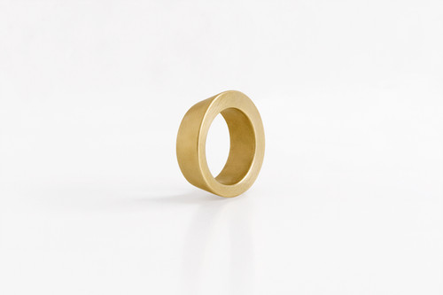 Conic : Brass Ring | michalorenjewelry