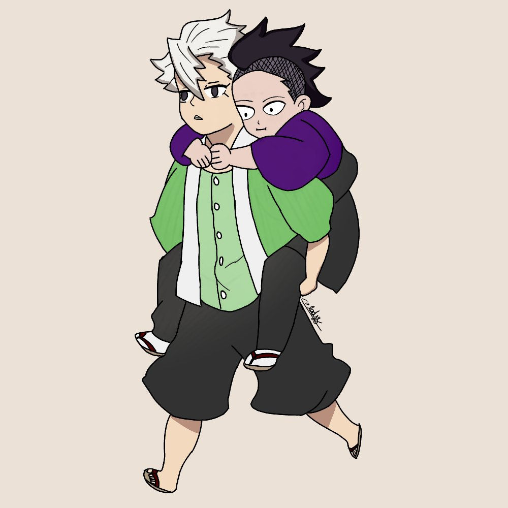 Los hermanos shinazugawa chiquitos