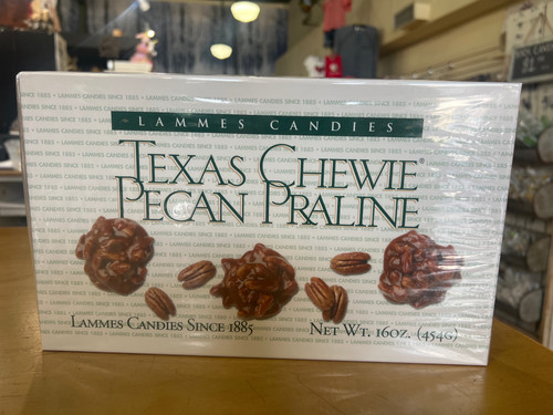 Texas Chewie Pecan Praline- 16oz Box | Texas General Store