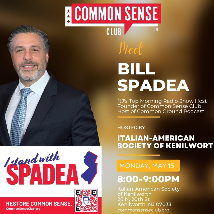 Meet & Greet with Bill Spadea at Italian-American Society of Kenilworth ...