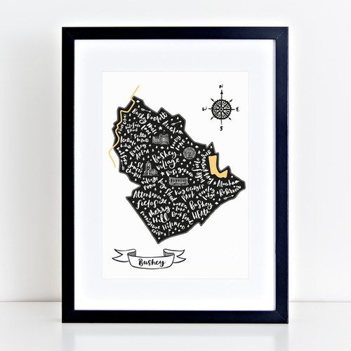 BUSHEY MAP | jenroffe