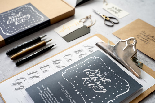 Brush Lettering Kit | Jen Roffe