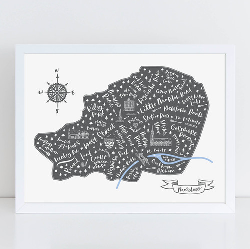 MARLOW MAP PRINT | jenroffe