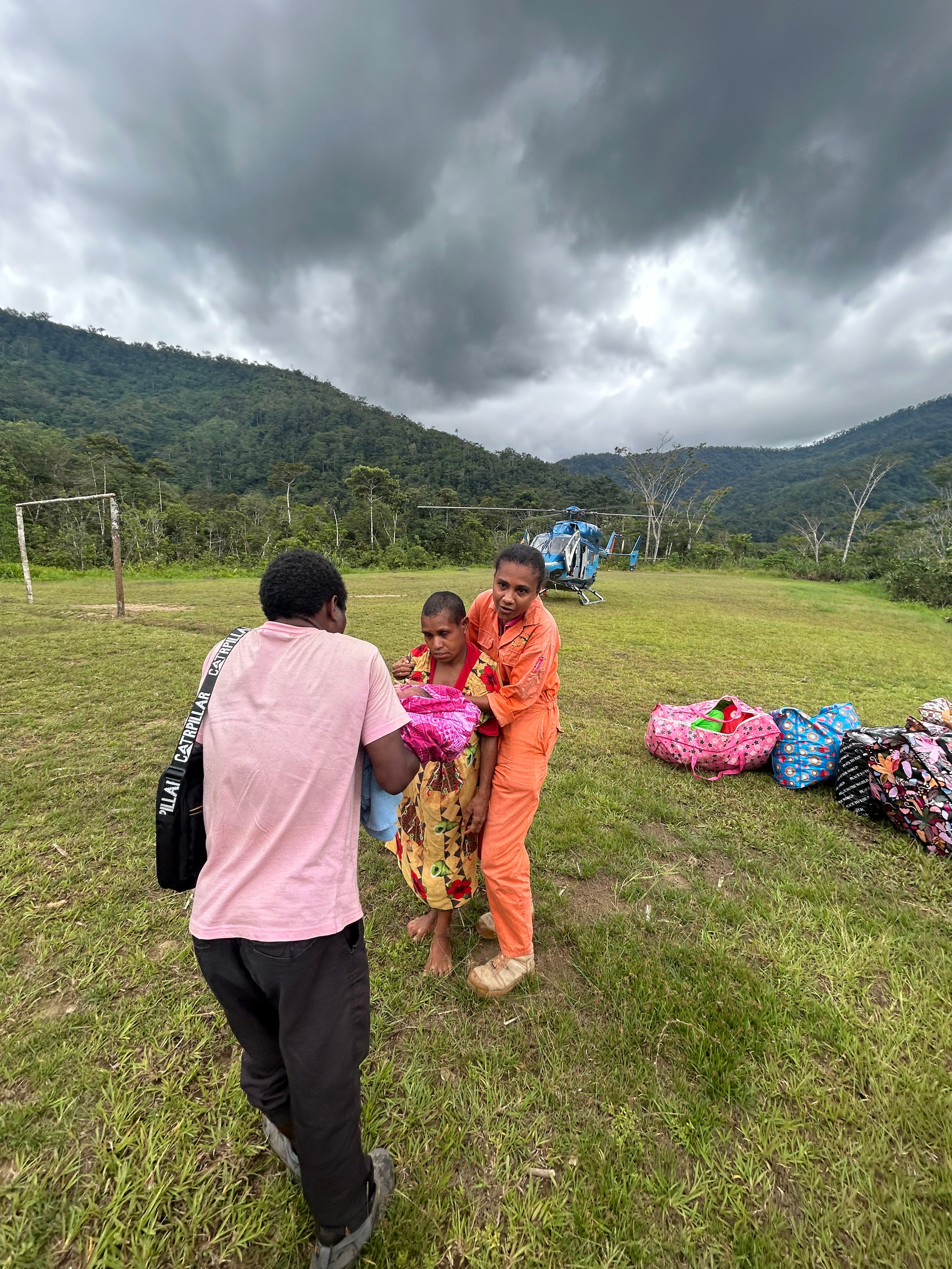 Mother and Newborn Repatriated to Angai Village After Treatment at ...