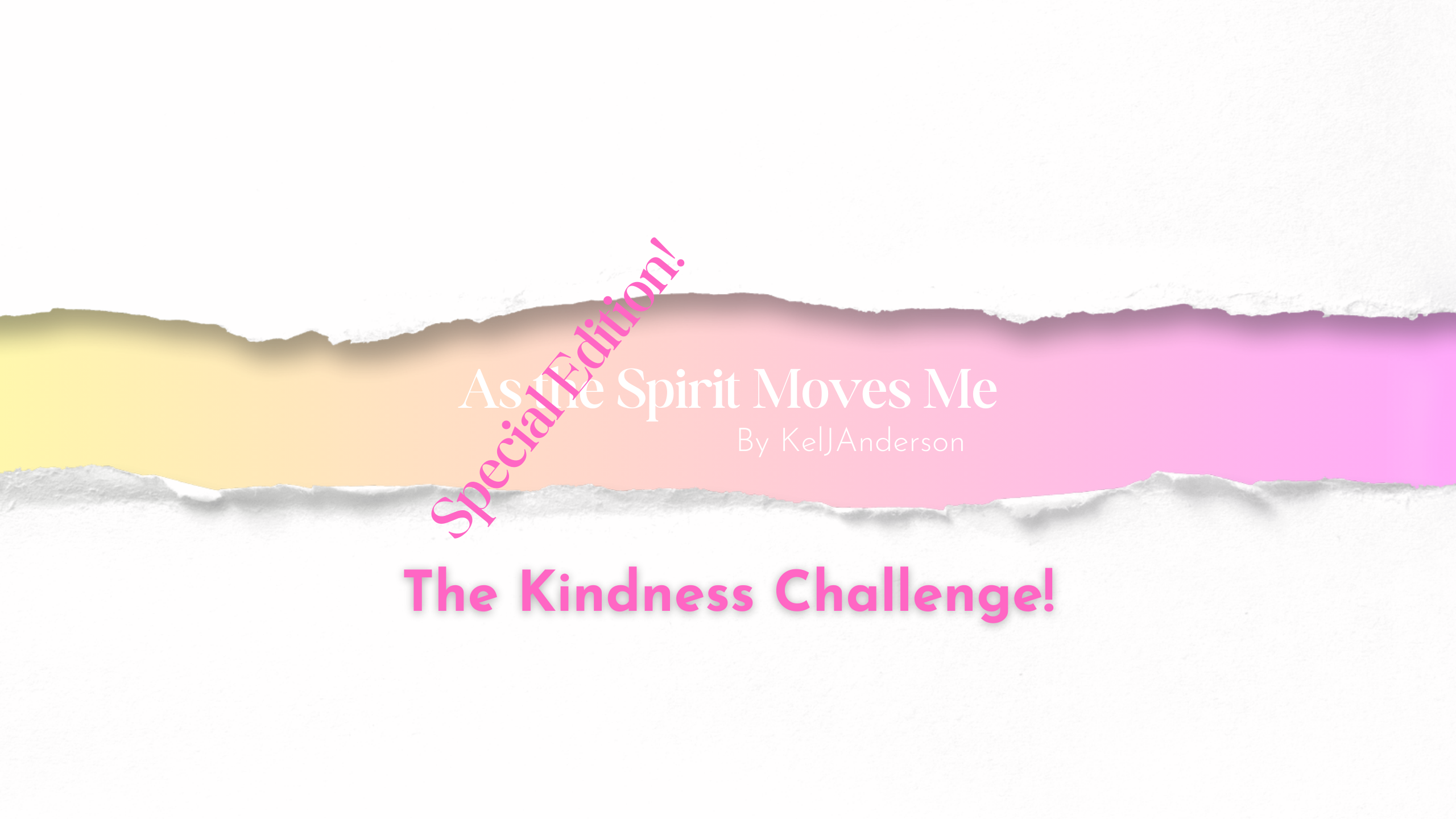The Kindness Challenge