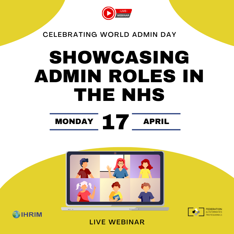 Showcasing Admin Roles in the NHS - Celebrating World Admin Day | FEDIP