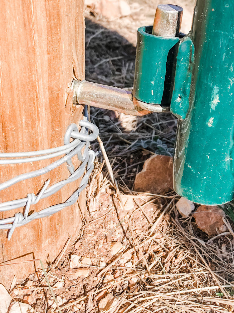 How to Build a Farm Fence | Step 4: How to Hang Gates (4/4)