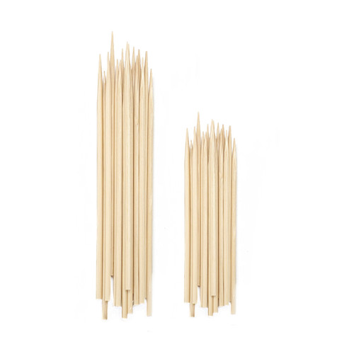 viovia 4" & 6" Bamboo Skewers - 200 Count | blueoco