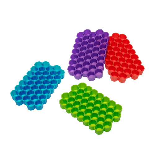 KOLORAE Silicone Octagonal Ice Tray 37 Cubes | blueoco