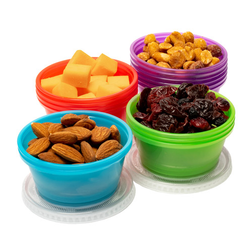 KOLORAE 3oz Colored Tasting Cups with Lid - 30 Count | blueoco