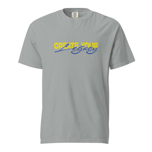 Create Your Legacy - Yellow Blue - T-Shirt | Bohn Legacy