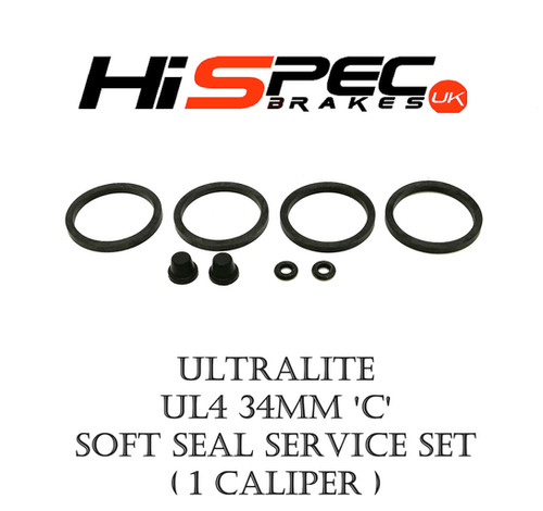 UL4 34mm "C" Soft Seal Service Set (1 Caliper) | Mysite