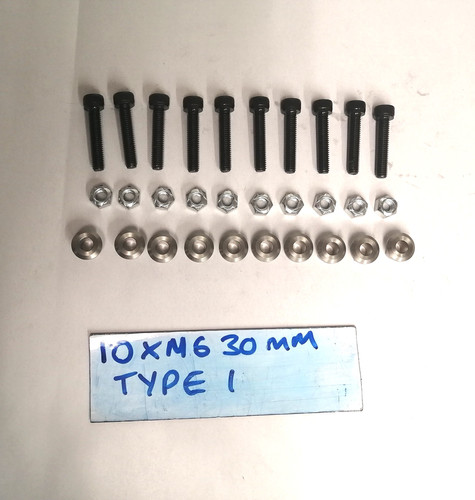 M6/30 x 10 Bobbin Pack - 6mm Round Type 1 (1 Rotor) | Mysite