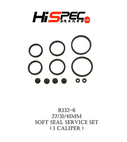 R132-6 27/31/41mm Soft Seal Service Set (1 Caliper) | Mysite