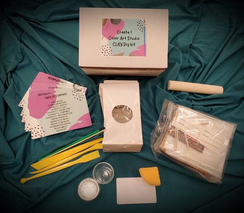 Clay At Home DIY kit | createcolorartstudio