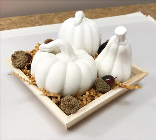 Mini Pumpkin Table Scape | createcolorartstudio