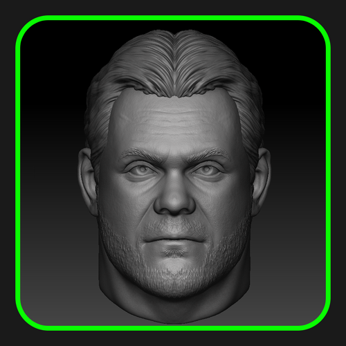 CROSSFACE CHRIS WITH MULLET | Headeration