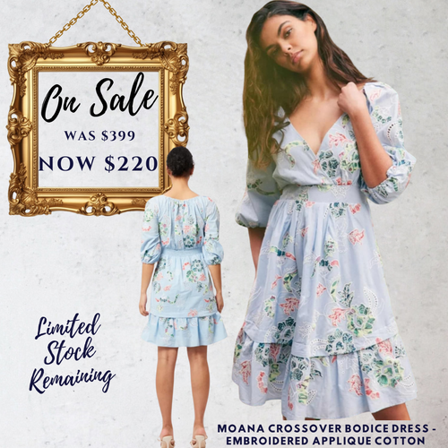 Moana Crossover Bodice Dress | Boho Chic