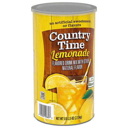 Country Time Powdered Lemonade Drink Mix 82.5 oz. | PowderDrinkMix.com
