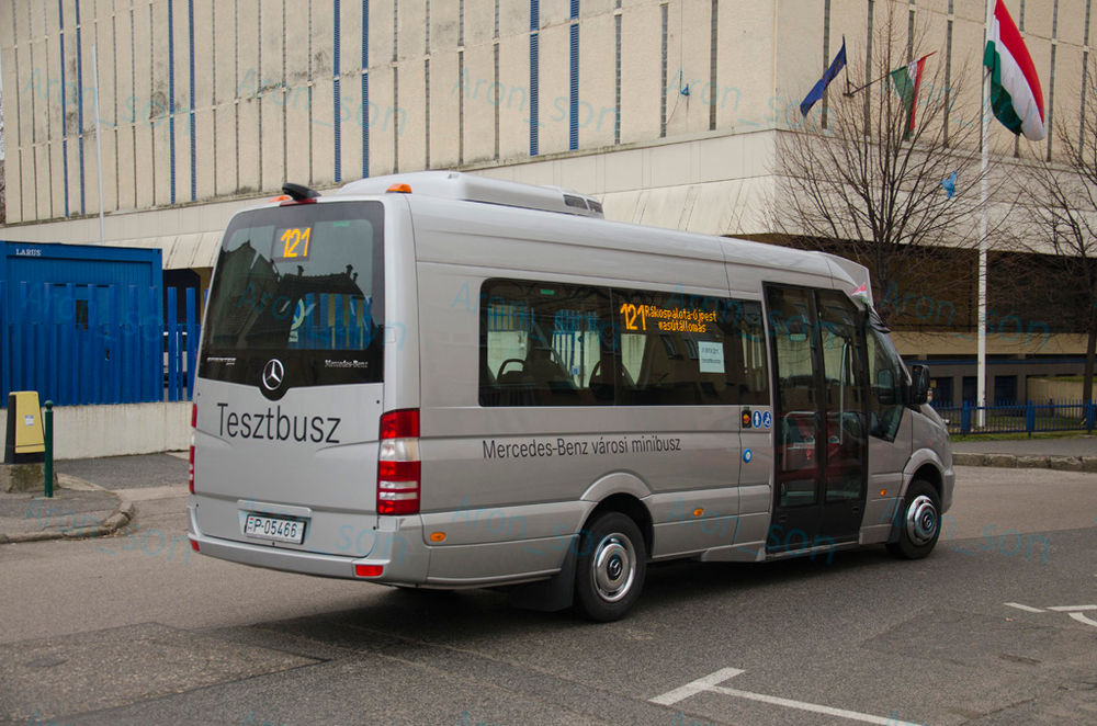 Mercedes Sprinter City 45 tesztbusz