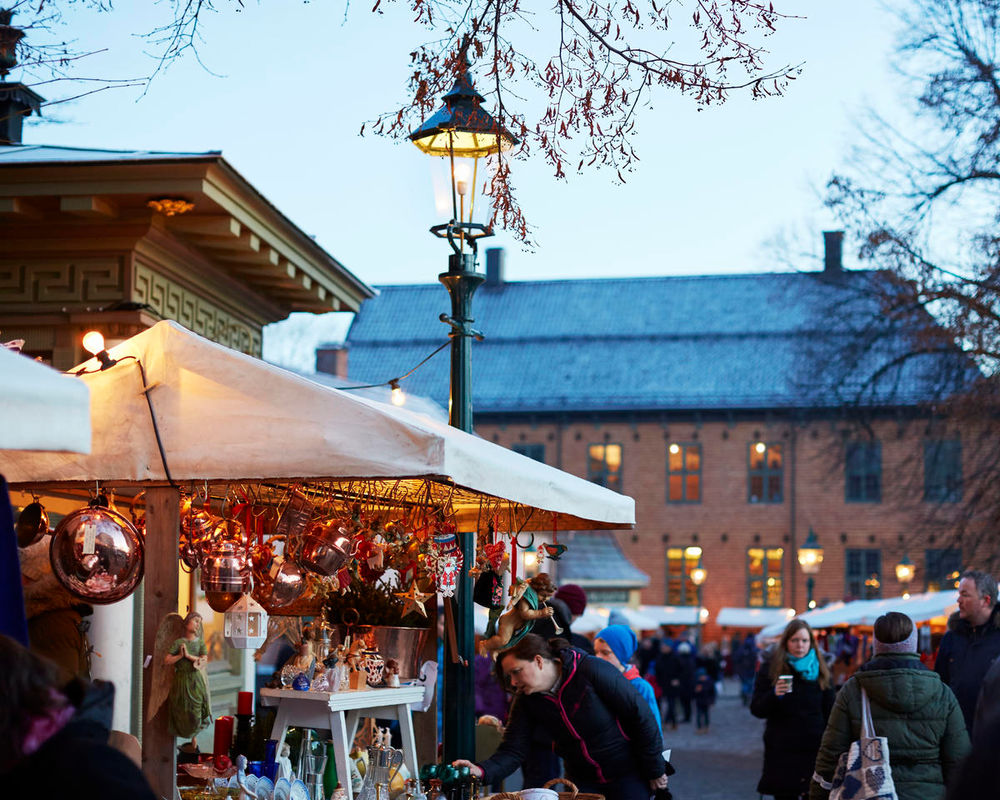 Julemarked på Folkemuseet på Bygdøy