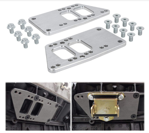 LS Swap Motor Mounts kit with hardware complete | Guzzi Fabrication