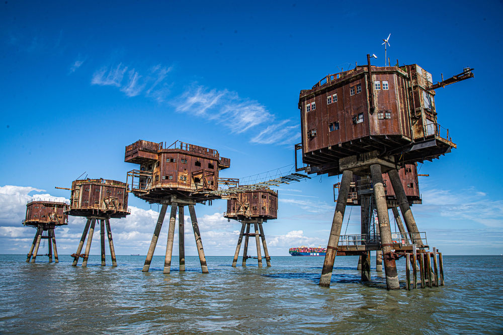 Red Sands Sea Forts, Thames Estuary