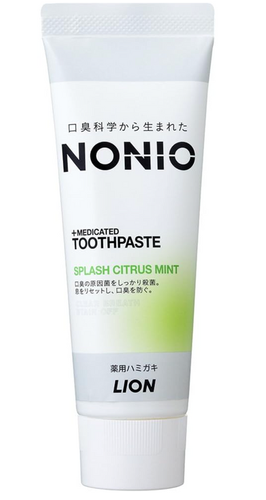 LION NONIO Toothpaste Splash Citrus Mint, 130G | JapanStore.lk