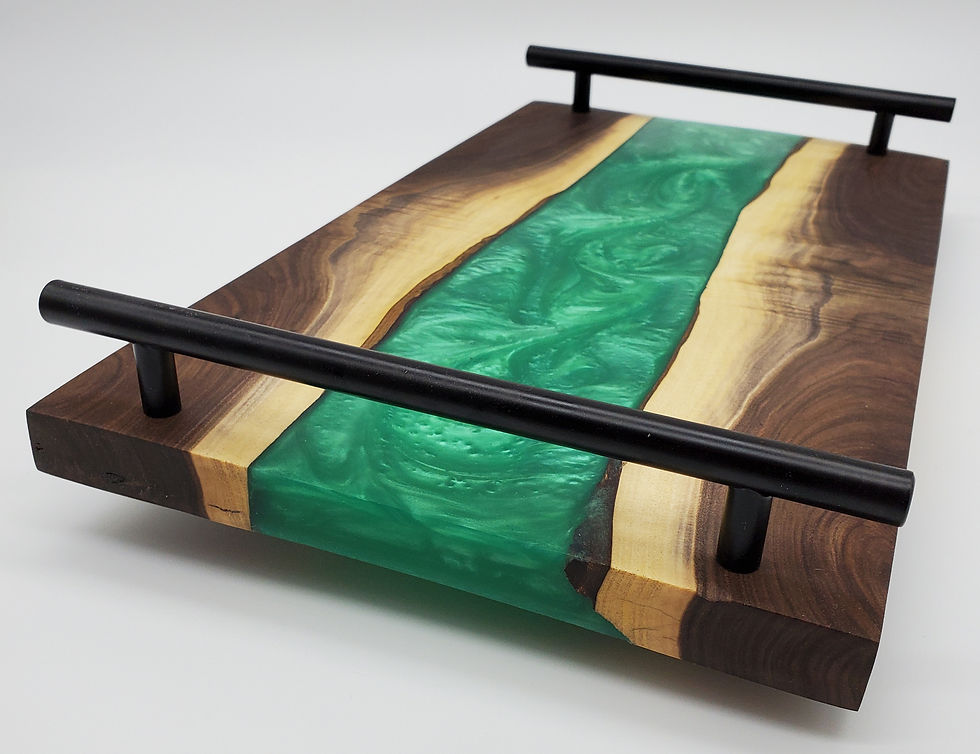 Epoxy Resin Charcuterie Boards | WMSIII Woodworking