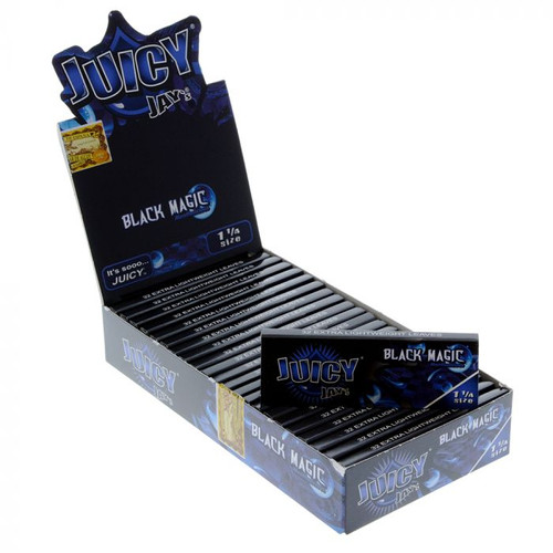 JUICY JAYS BLACK MAGIC 1 1/4 BOX/24 - 32 leaves | Benedicti Colombia