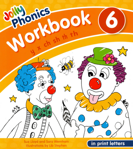 Jolly Phonics Workbook 6 (US / in print) | jollystudysquare