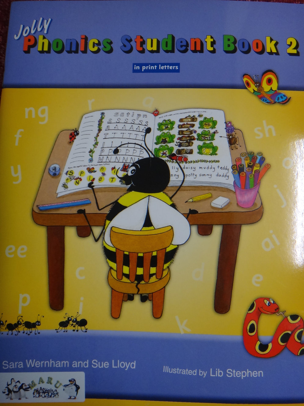 Jolly Phonics Student Book 2 (color edition / US / in print) | jollystudysquare